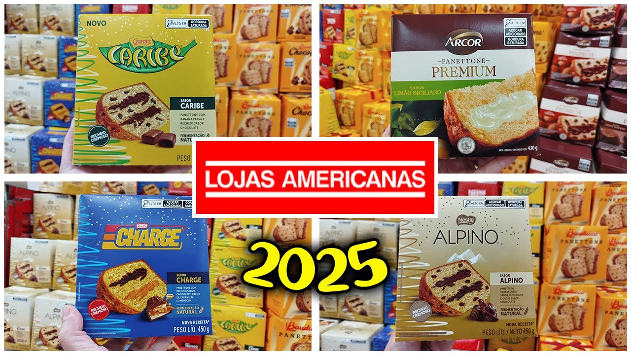 Panettone and Chocottone Prices at Americanas Stores 2025 - Gasar Family Tips