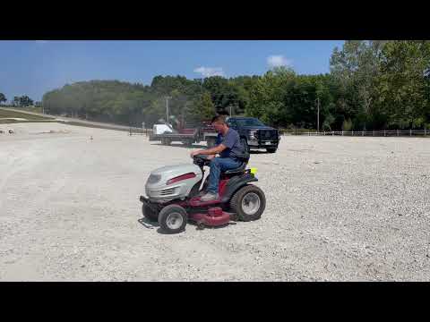 White GT2150 Hydro riding mower - Schneider Auctioneers LLC