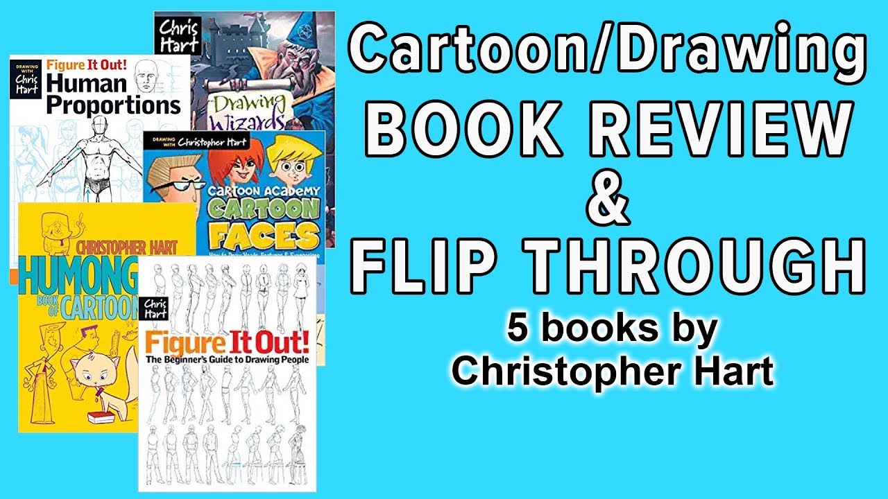 Book Review and Flip Through - 5 Books by Christopher Hart