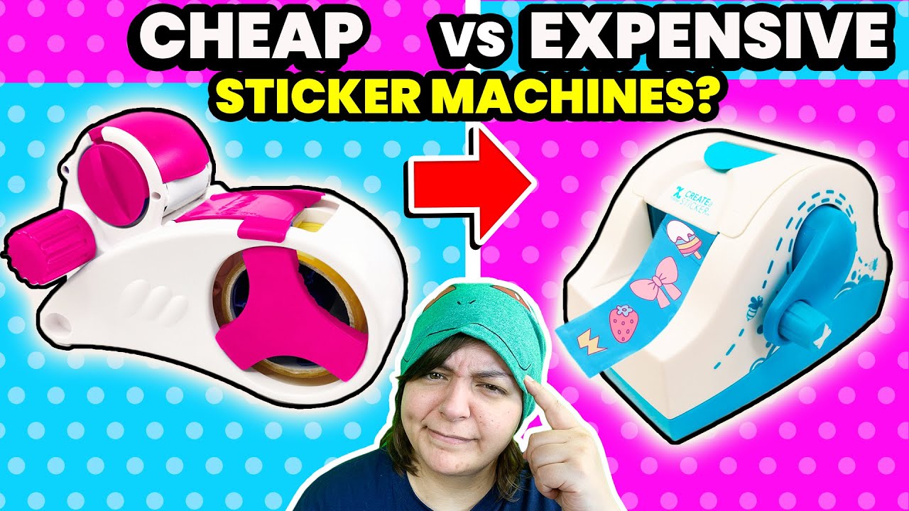 CASH or TRASH? Testing 2 SUPER STICKER Machines Craft Kits