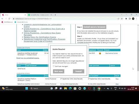 Kryterion Webassessor // Javascript Developer1// Salesforce #viral #salesforce #apex #certification