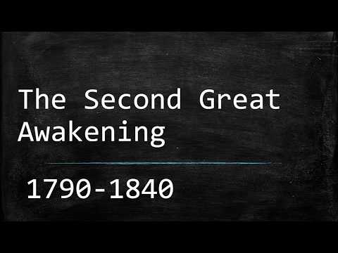 Second Great Awakening Explained