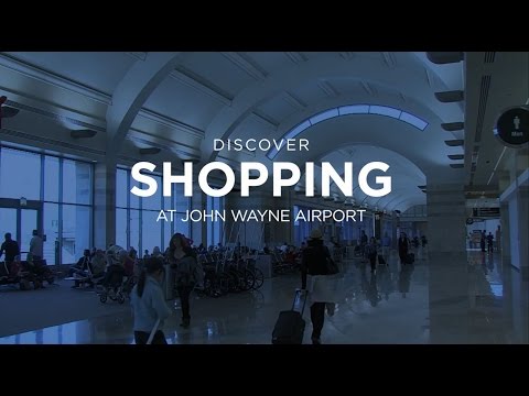 Shopping at John Wayne Airport Riley Terminal SNA OC Airport #flyJWA