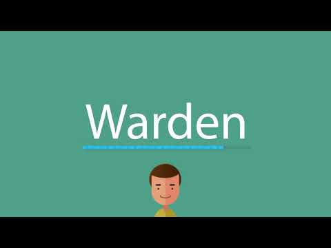 How to say Warden