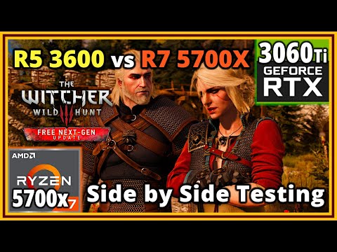 Steam Community :: Video :: The Witcher 3 Next-Gen PC - Ryzen 5 3600 vs Ryzen 7 5700X | RTX 3060 ...