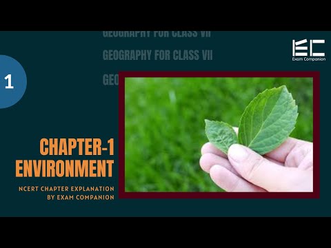 NCERT | Class-7 | Geography | Chapter-1: Environment | CBSC | UPSC