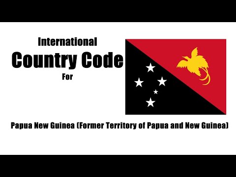 Which country has this code +675? - Papua New Guinea Country Code - PNG Country Code