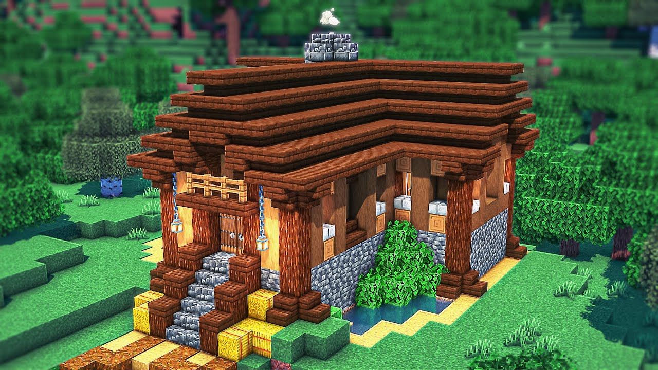 Minecraft: How to Build a Survival House + Interior Design - Starter ...