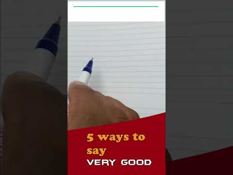 very good | synonyms | vocabulary