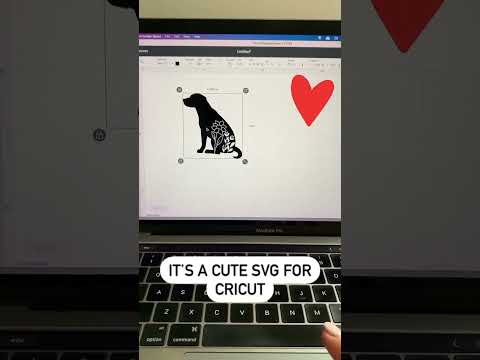 Dog lovers, this is for you. Cute SVG for your Cricut. Link to SVG in comments #shorts #cricut #dogs