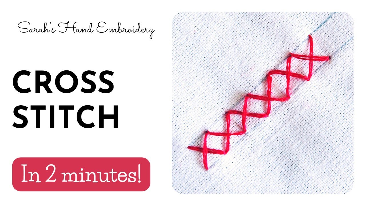 Video Library of Hand Embroidery Stitches - Sarah's Hand Embroidery