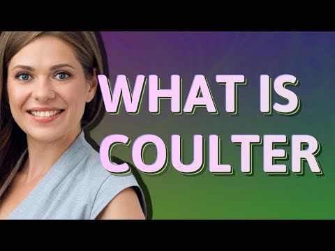 Coulter | meaning of Coulter
