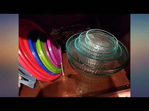 Pyrex 8-piece 100 Years Glass Mixing Bowl Set (Limited Edition) - Assorted Colors review