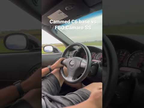 C6 base(LS2) vs FBO Camaro SS 20roll