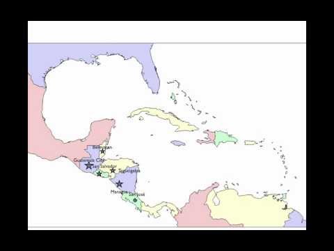 Central America Caribbean Geo review