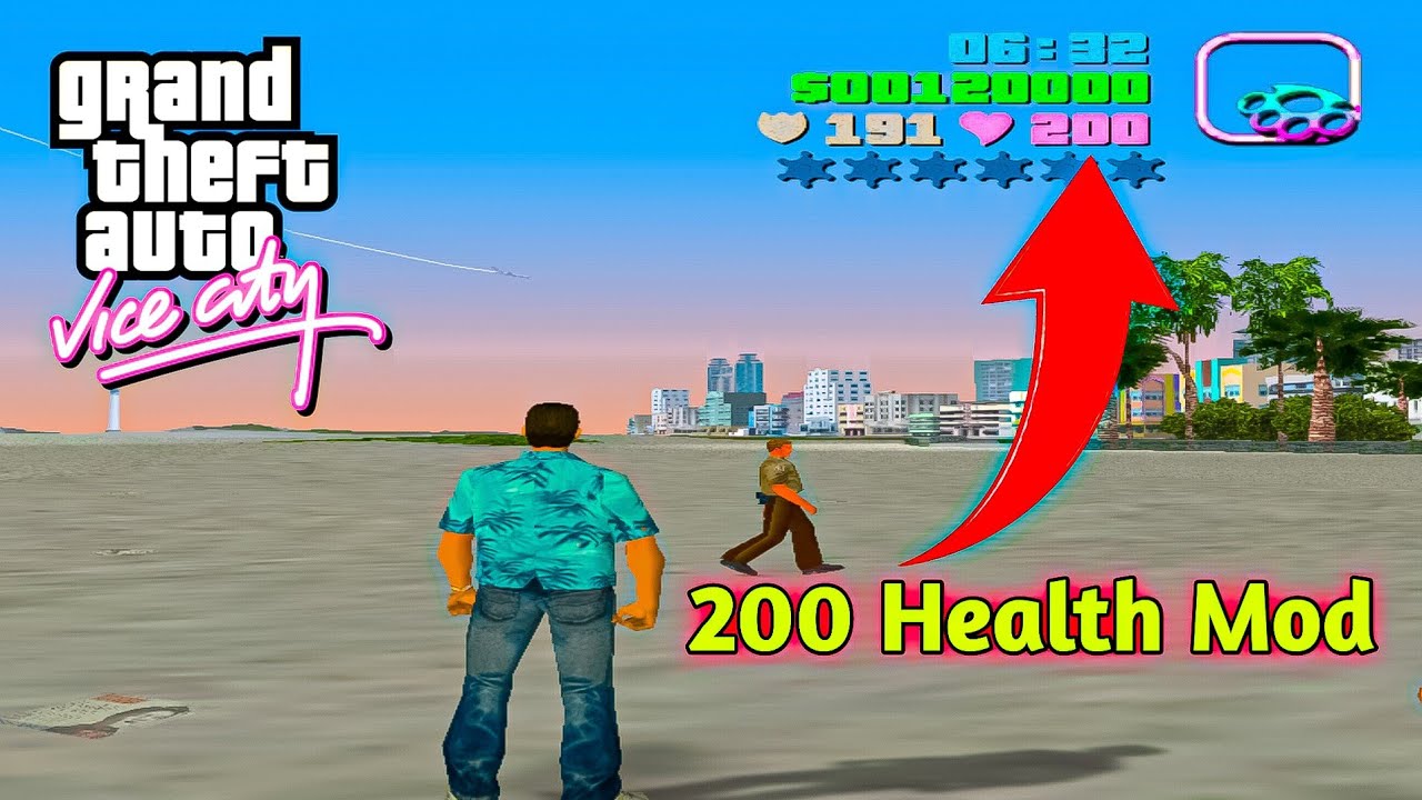 200 Health Mod for GTA Vice City 2 - GTA: Vice City