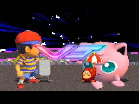 MUGEN - Extremely Rare Chars - WIP Diddy & HCL's Ness vs. Waddle Dee & HCL's Purin - Download