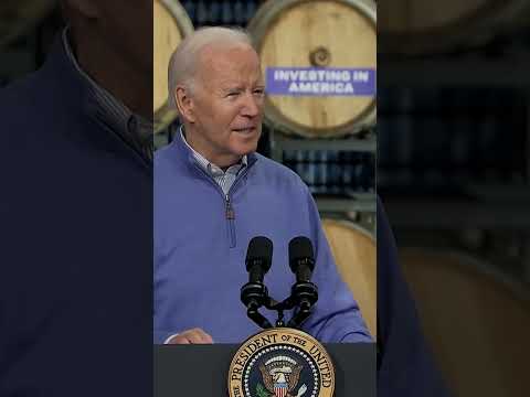 Biden in Wisconsin: 'The Economy Is Turning Around'
