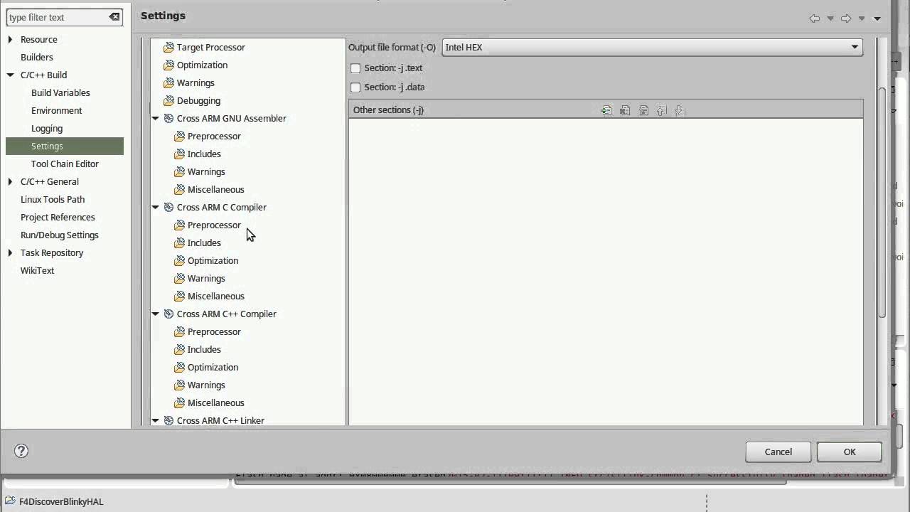 Getting started ARM cortex M4 STM32 with Eclipse in Linux (4/4)-Blinky with HAL Library