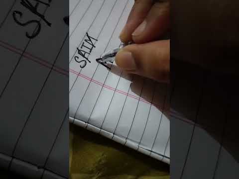 Saim name logo/ #Shorts #ytShorts #nameart #namedesign #saimnamelogo