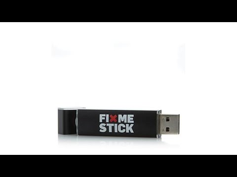 FixMeStick 4PC Lifetime Virus Removal +1yr SOS Backup