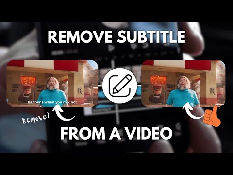 How To Remove Subtitles From A Video (2025)