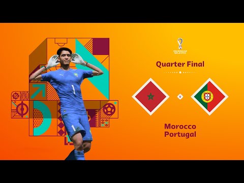 Morocco vs Portugal | Quarter-Final | 2022 FIFA World Cup | FIFA 23