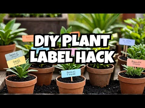The Best DIY Plant Labels (and Why You Need Them)