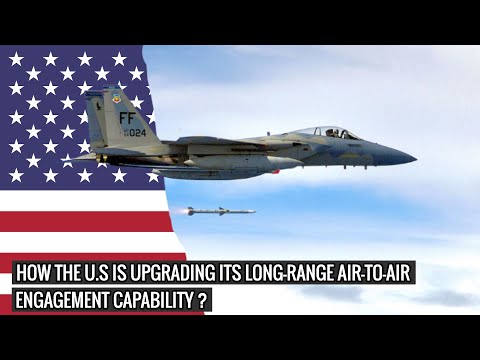 F-15C Eagle fighter jet registers 'Longest' Air to Air kill with latest AIM-120 AMRAAM variant !