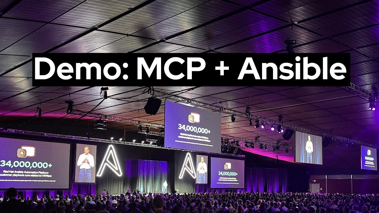 Demo: Model Context Protocol (MCP) + Ansible Lightspeed in Future Automation Workflows