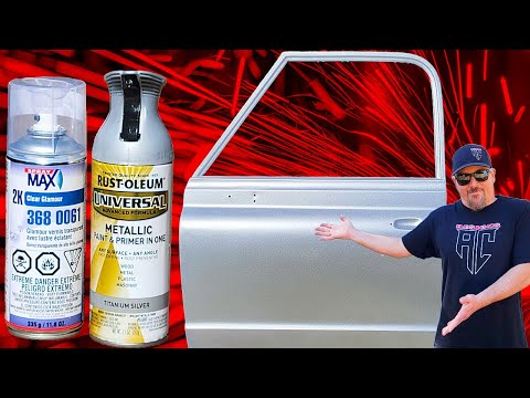 Can You (Gloss 2K Clear) Over (Silver Metallic) Rust-oleum Universal Spray Paint???