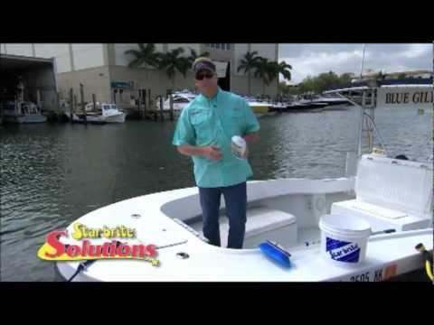 How to Clean Your Boat with Star brite Non-Skid Deck Cleaner with PTEF