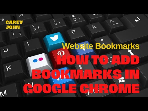 How to add bookmarks in google chrome 2021 | Bookmarks guide