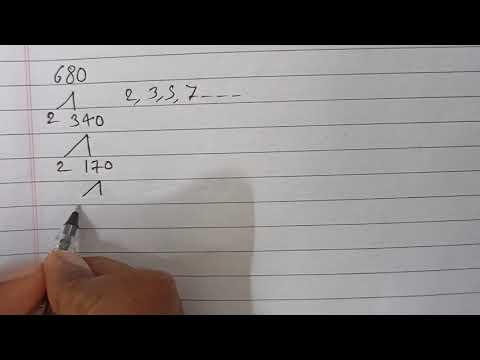 factor tree of 680 | prime factor tree |