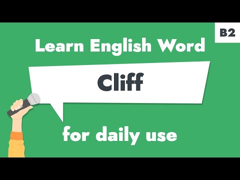 #125 – "Cliff" | Learn B2 English Noun – Describe landscapes vividly.