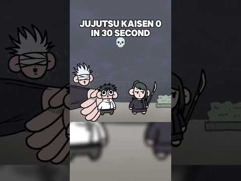 Jujutsu Kaisen 0 In 30 Second 💀 || Jujutsu Kaisen Funny Animation