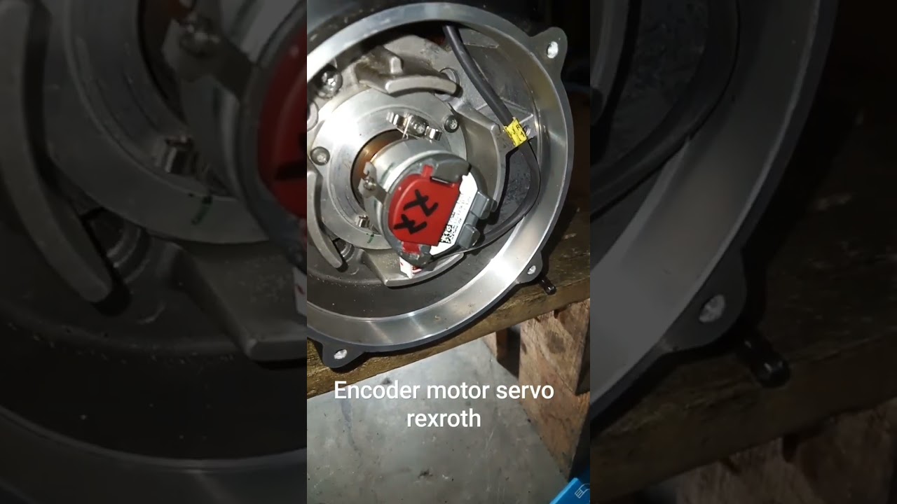 Gerakan encoder pada motor servo rexroth