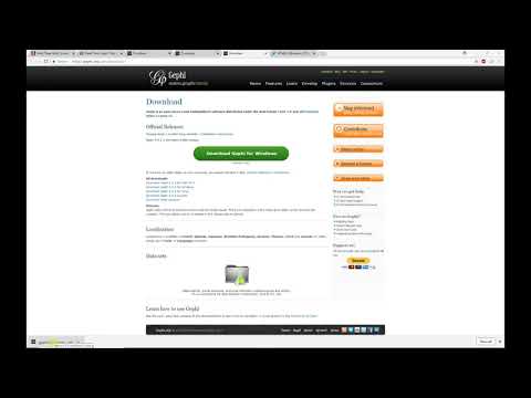 Gephi Download and Installation