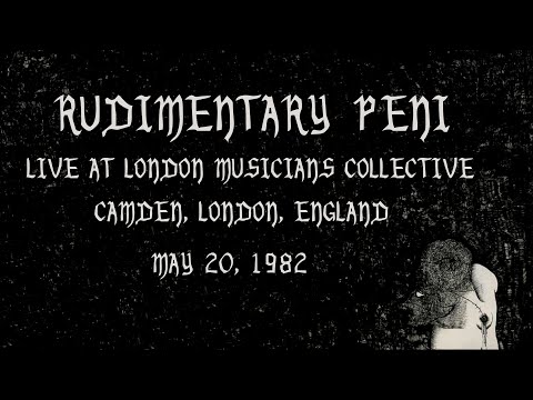 Rudimentary Peni - Live at London Musicians Collective, Camden, London, England - May 20, 1982