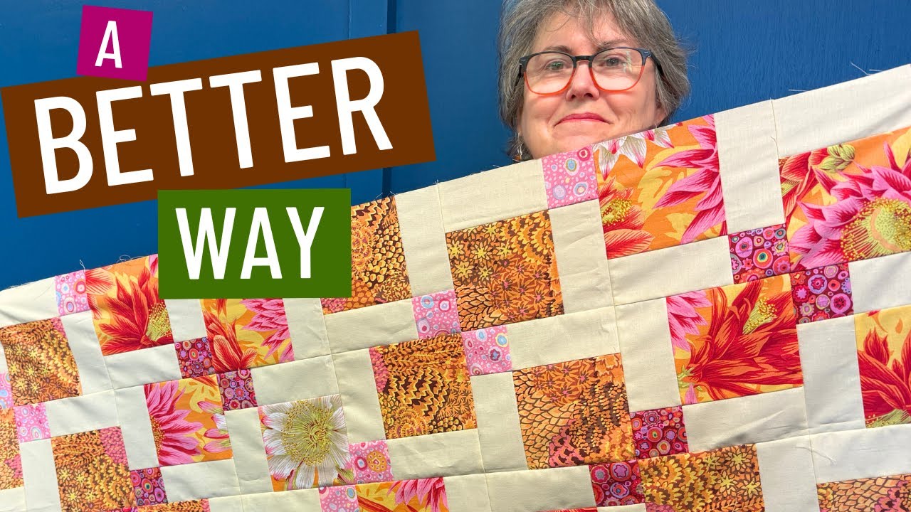 👩🏻‍⚖️🐇😊 Disappearing 9-Patch Simplified | Stash Fabric Method vs Charm Packs