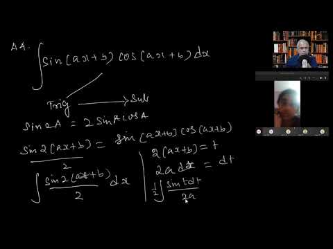 Integral problem using trigonometry and substitution method – Saitech Informatics