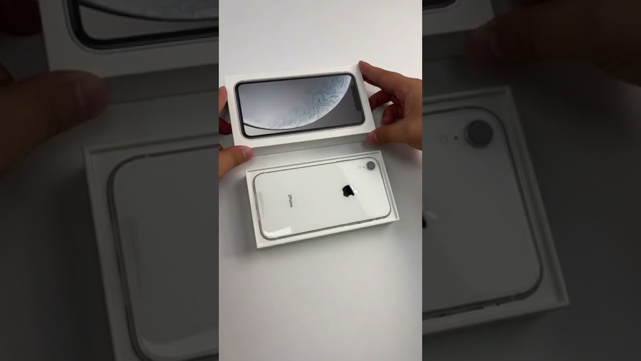 iPhone XR ASMR UNBOXING And First impression #shorts
