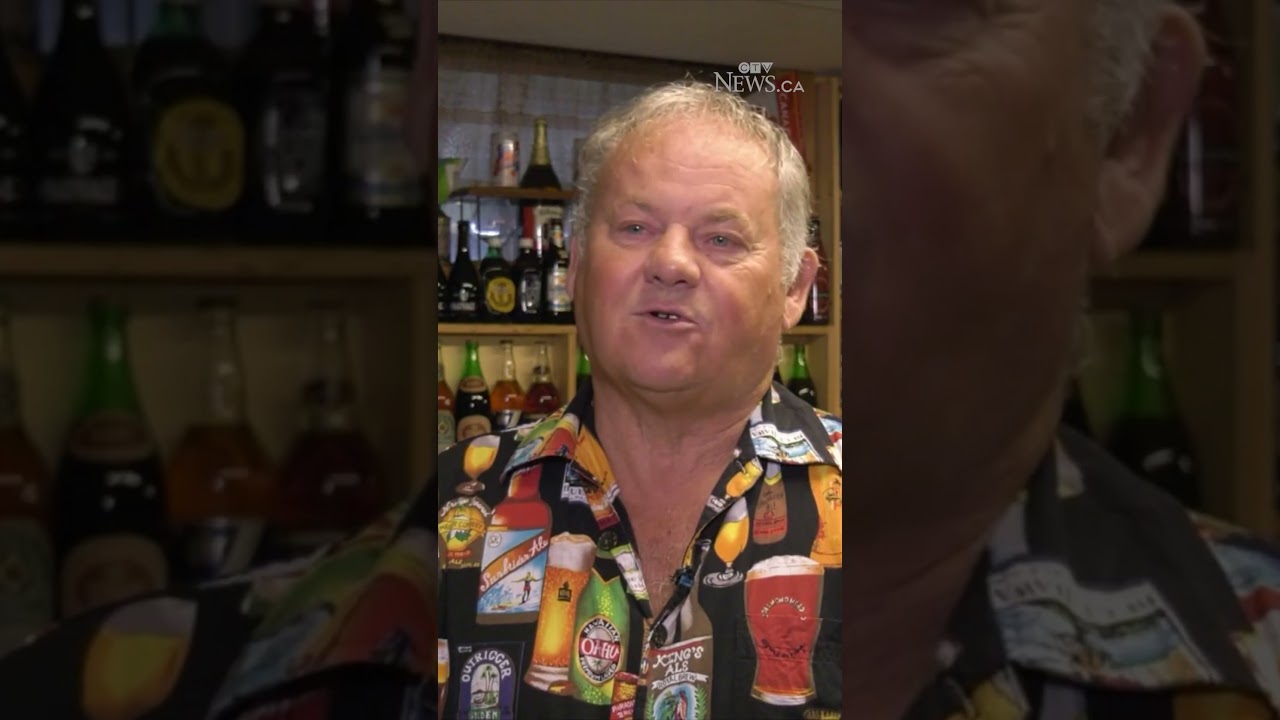 Canada's largest full beer collection showcased