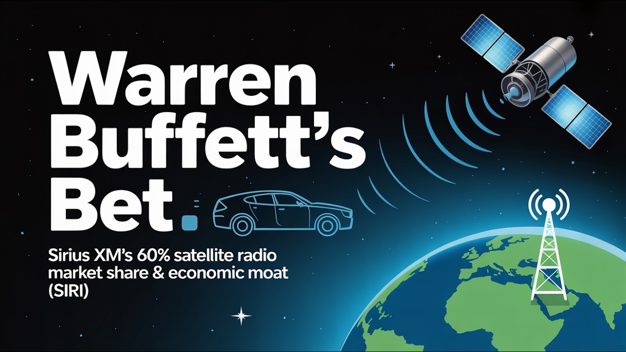 Warren Buffet's Bet: Sirius XM's 60% Satellite Radio Market Share and Economic Moat (SIRI)