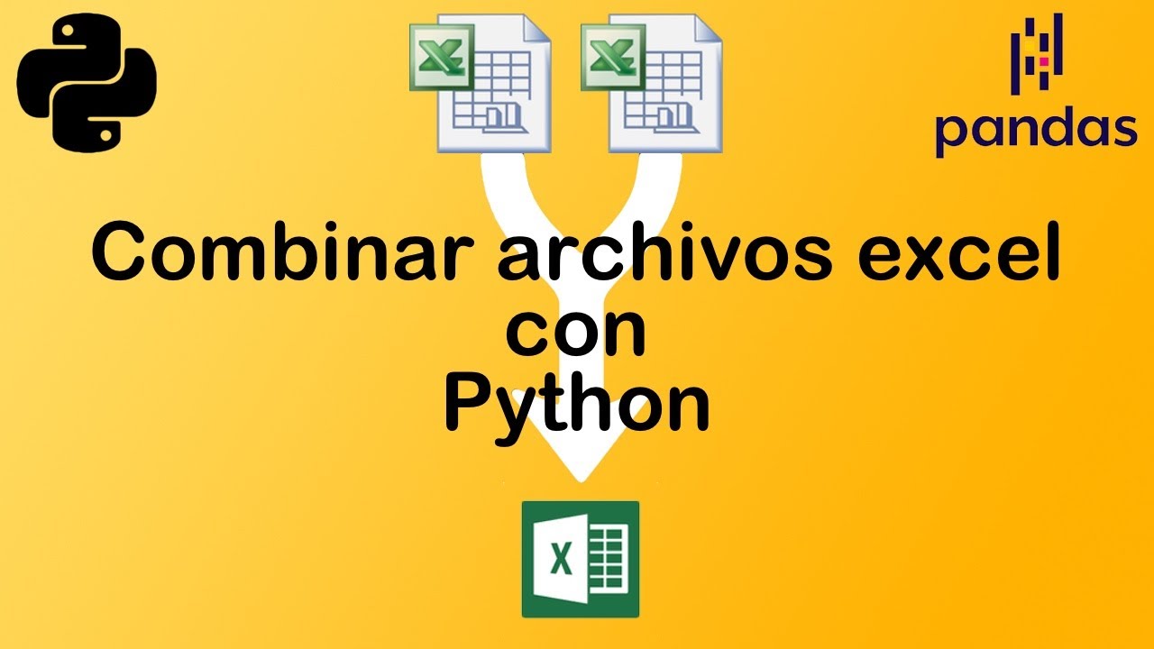 Tutorial de Pandas: Combinar archivos excel en python.