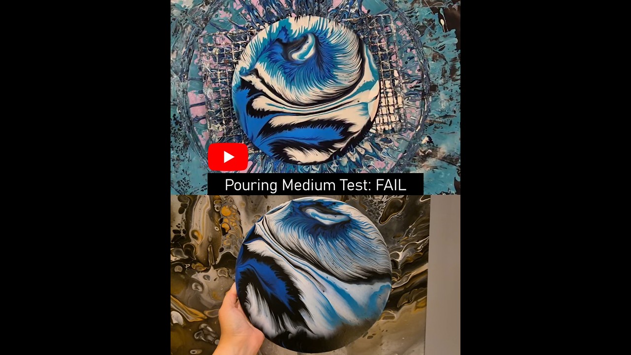 Solid Solutions Pouring Medium Test 1 - Fail