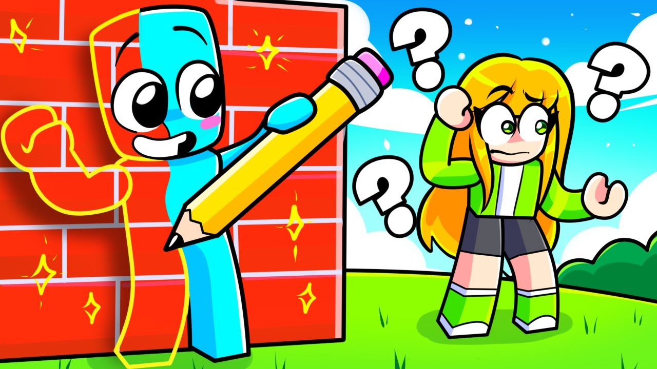 Everything I DRAW appears in HIDE AND SEEK!
