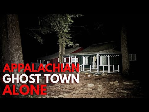 ALONE in HAUNTED Appalachian Ghost Town | Elkmont