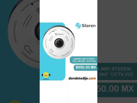 📹 Vigila tu hogar o negocio Wifi HD 360° CCTV-232 www.dondetedije.com #vigilancia #dondetedijecom