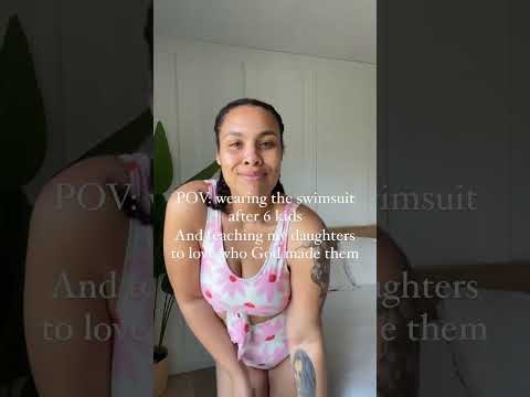 Wear the swimsuit | mom of 6